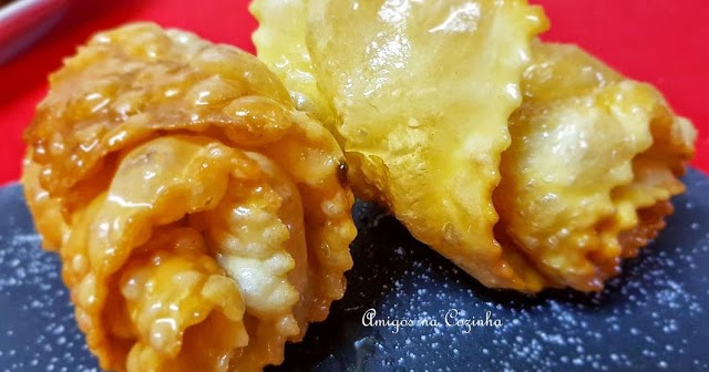 Receita | Filhoses enroladas com mel | Dicas Femininas