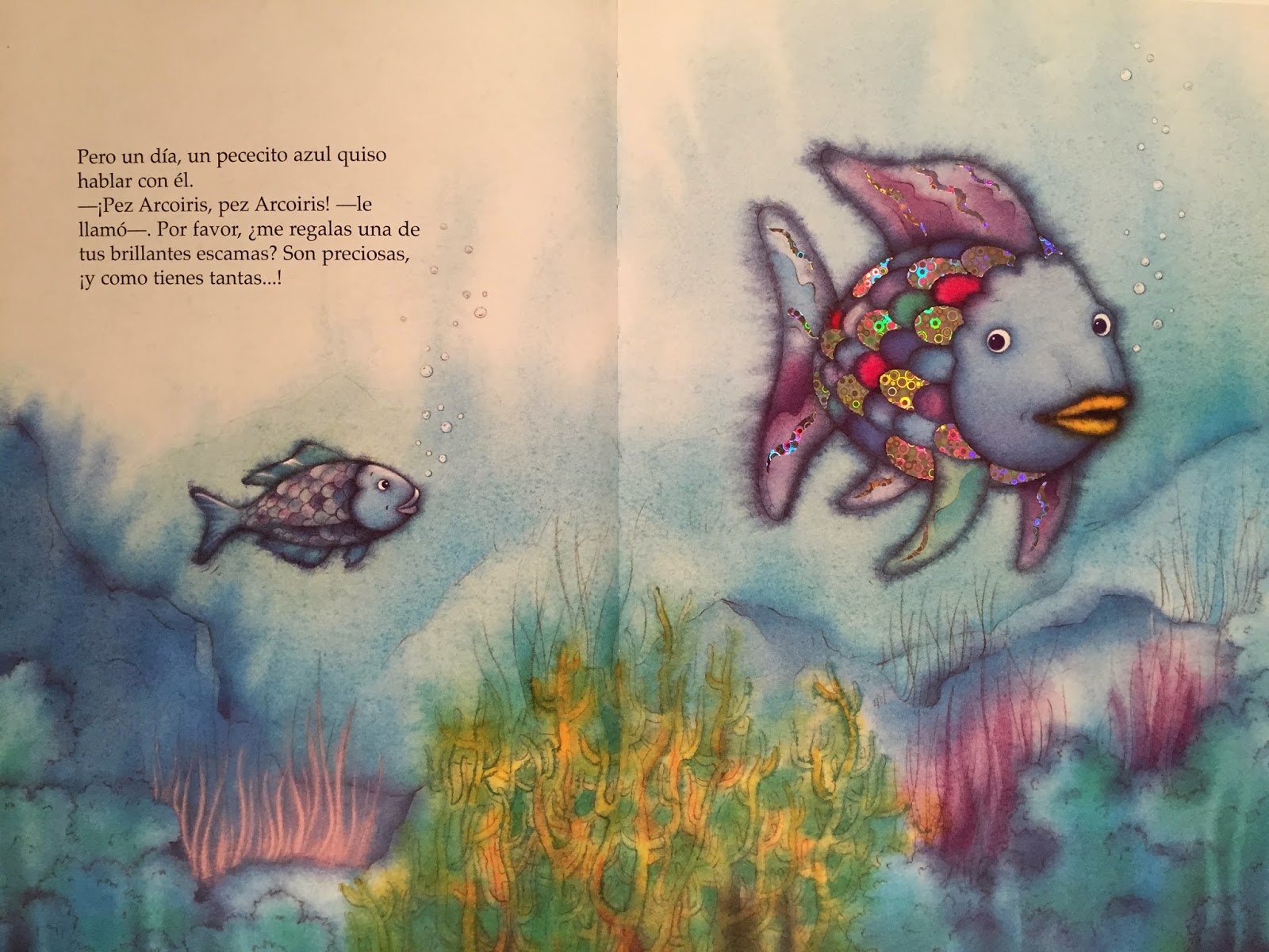 Nuestro Rinconcito Mágico: Actividad, Bloque 1 "El Pez Arcoiris"