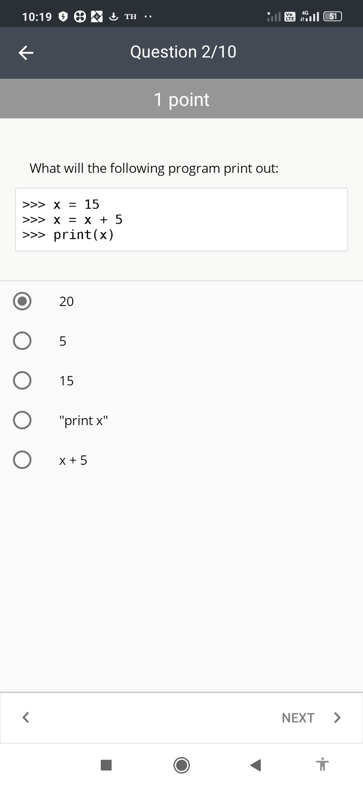 Programming For Everybody Python Chapter 1
