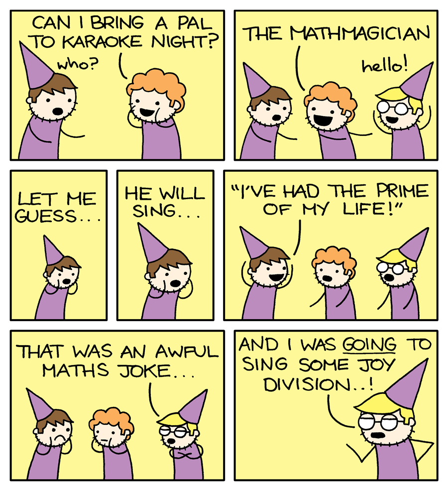 Math Comics ~ Math 4SB