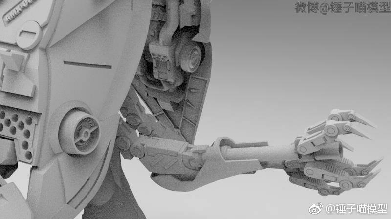 3D project of 1/144 Neue Ziel by 3rd Party Company Revealed