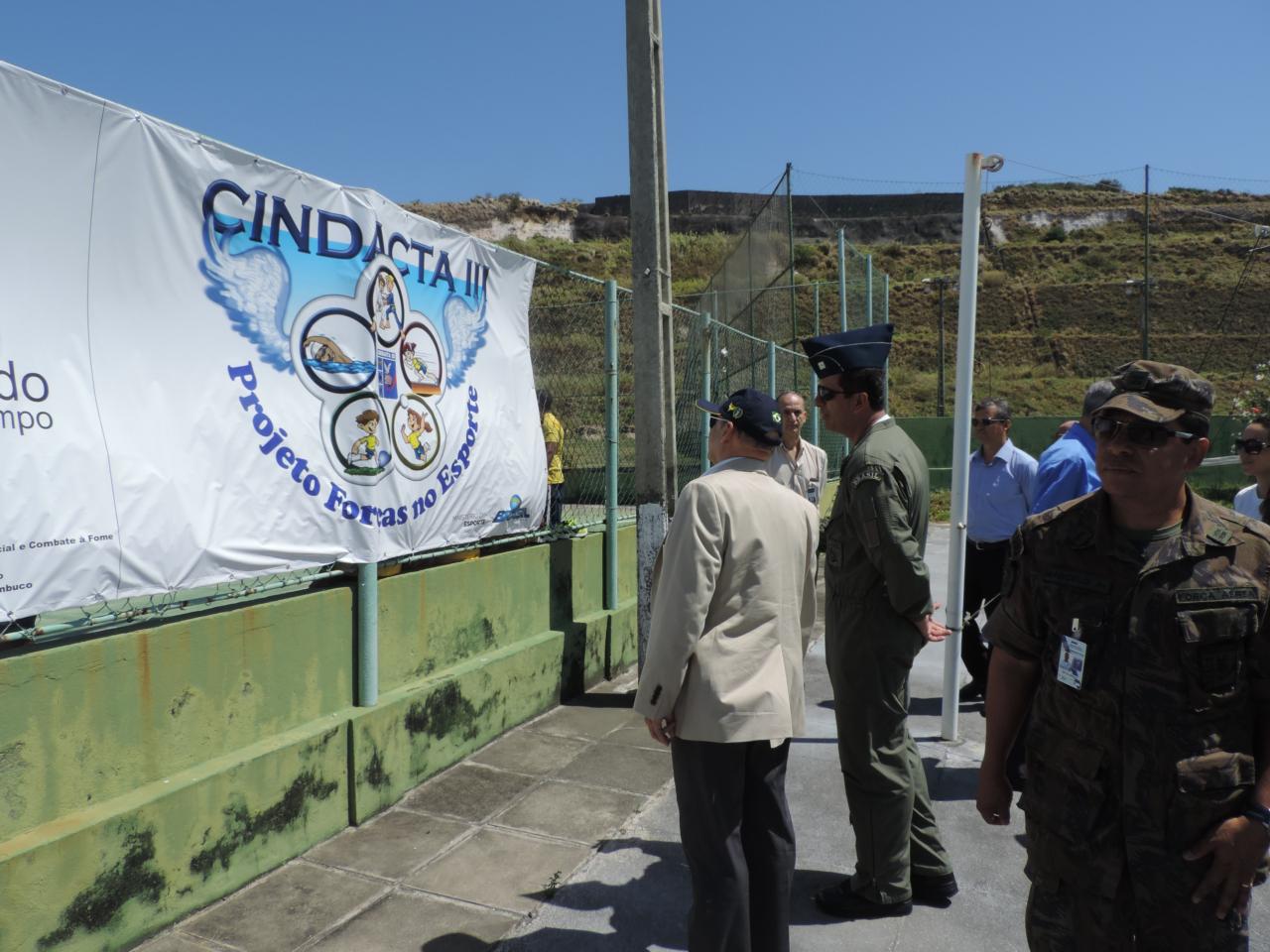 PROFESP/CINDACTA III: Brigadeiro MACHADO Visita o PROFESP/CINDACTA III