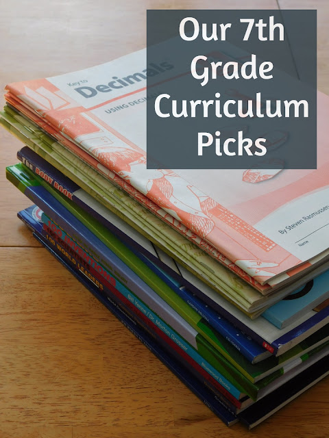 7th Grade Curriculum