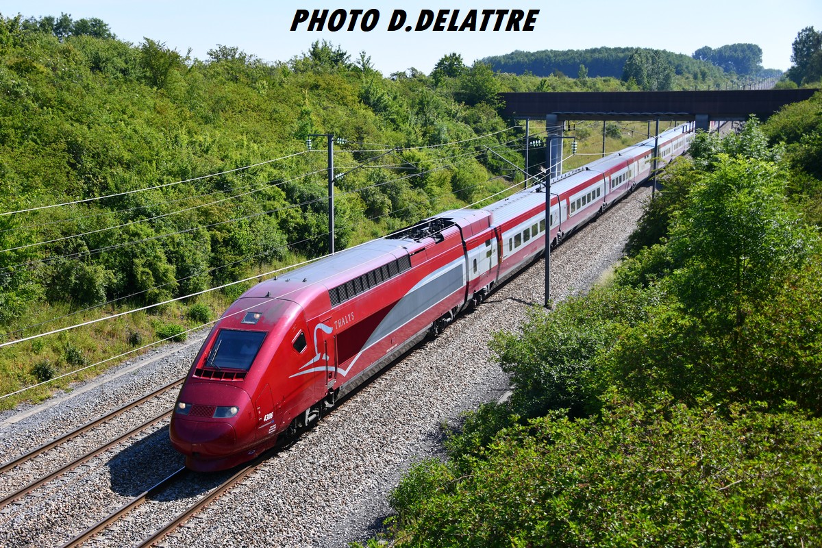 LA PASSION DU TRAIN: LGV Nord sur la branche Lille - Bruxelles pour 2 ...