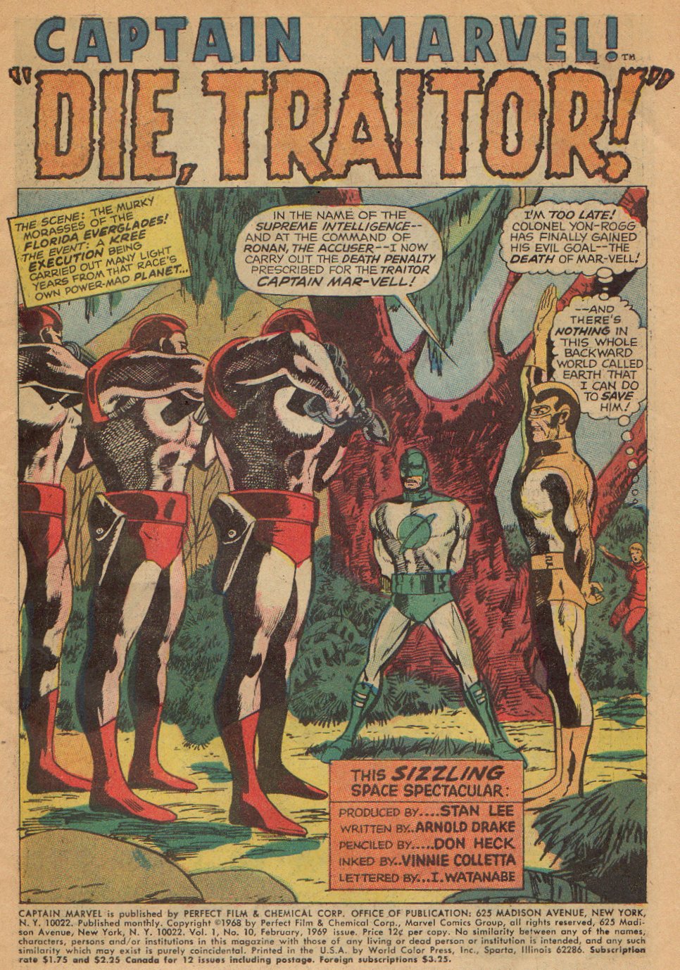 Diversions of the Groovy Kind: Marvel-ous Monday: "Die, Traitor!" by ...