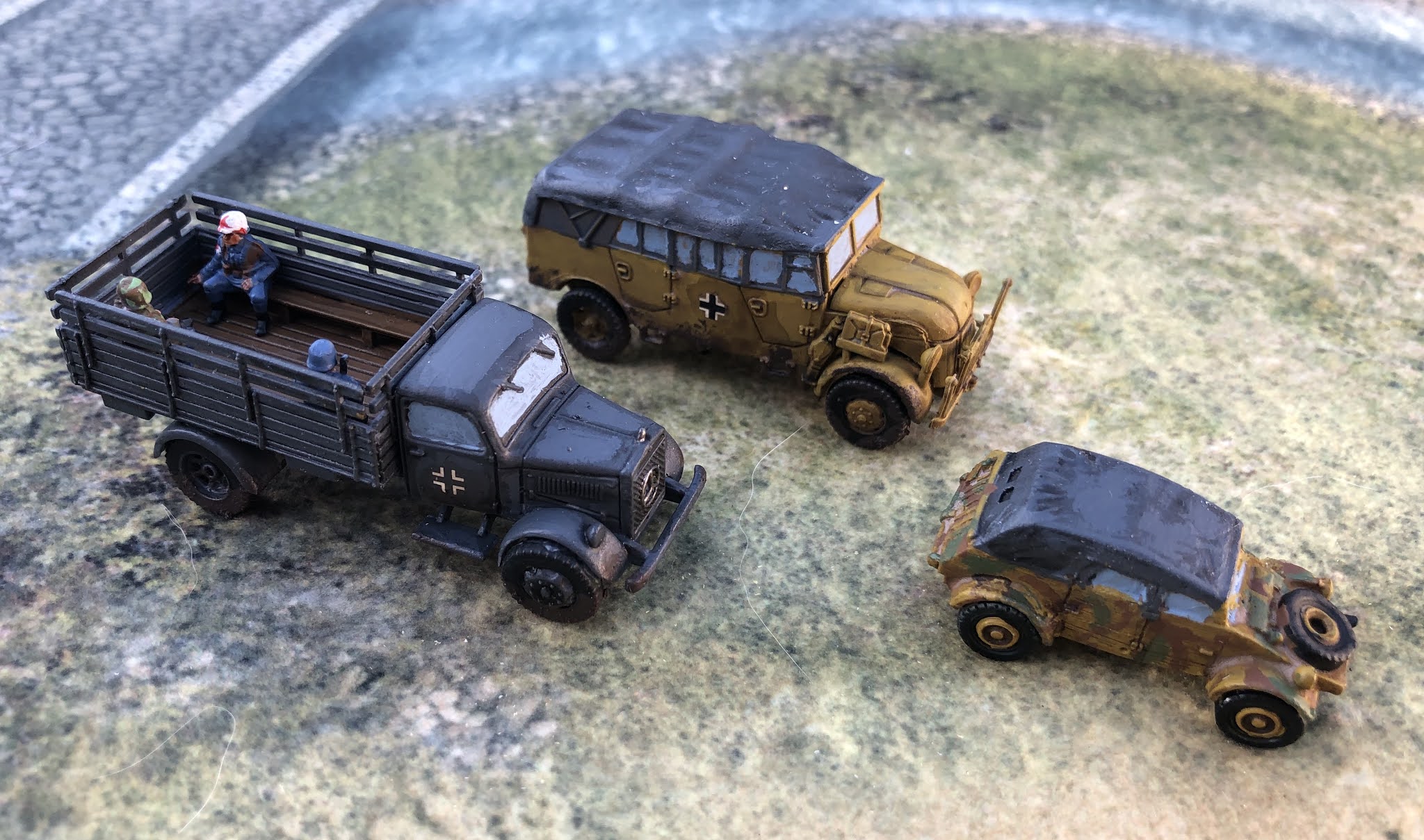 Hitting on a Double 1: 15mm WW2 German - O Group