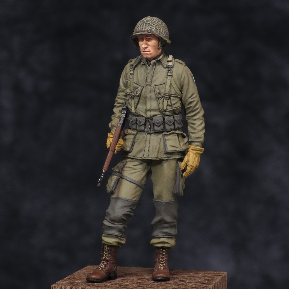 Hebiyuri Studio: WW2 US Paratrooper(MJ miniatures,1:35,MJ35001)