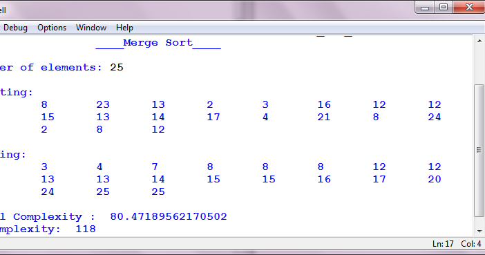 CODINGPLAN: Python program to implement Merge Sort
