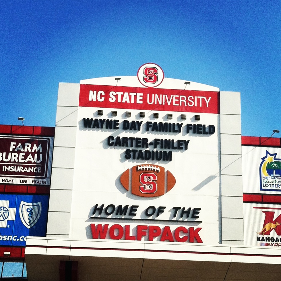 Beauty in the Breakdown: Wolfpack pride!