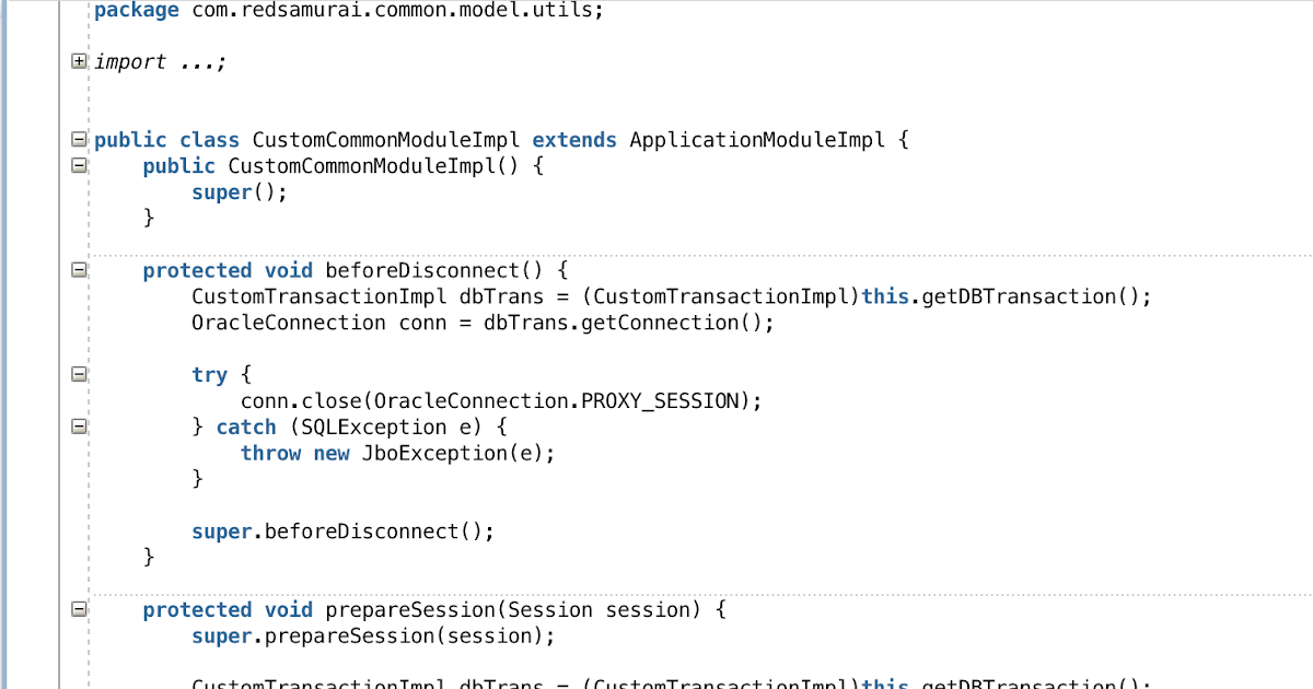 Andrej Baranovskij Blog: ADF 12c BC Proxy User DB Connection and Save Point Error