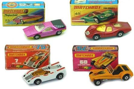 "Aquel tiempo de mi infancia": Autitos coleccionables Match box.