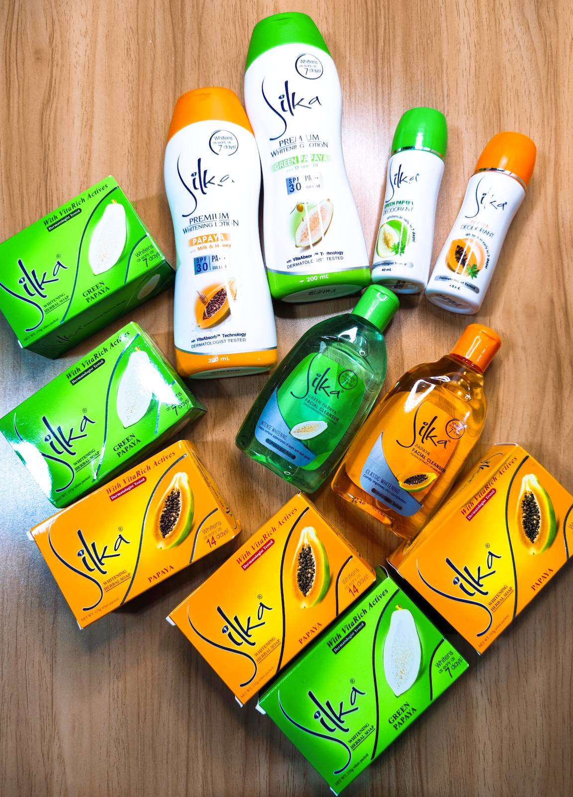 Lemon GreenTea: Silka takes care of our skin so we can still look and ...