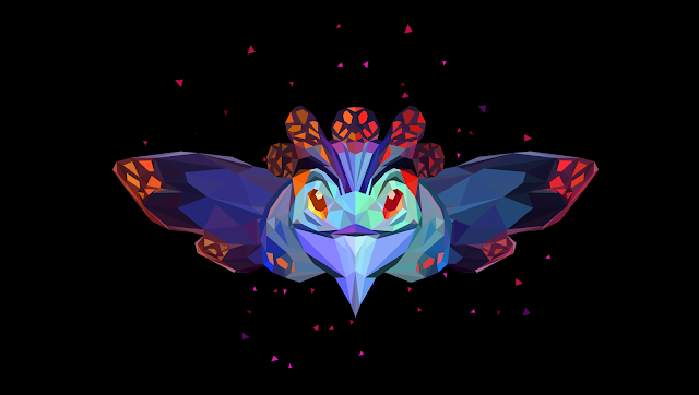 The Lowpoly Project: Low Poly Art - Puck Dota 2