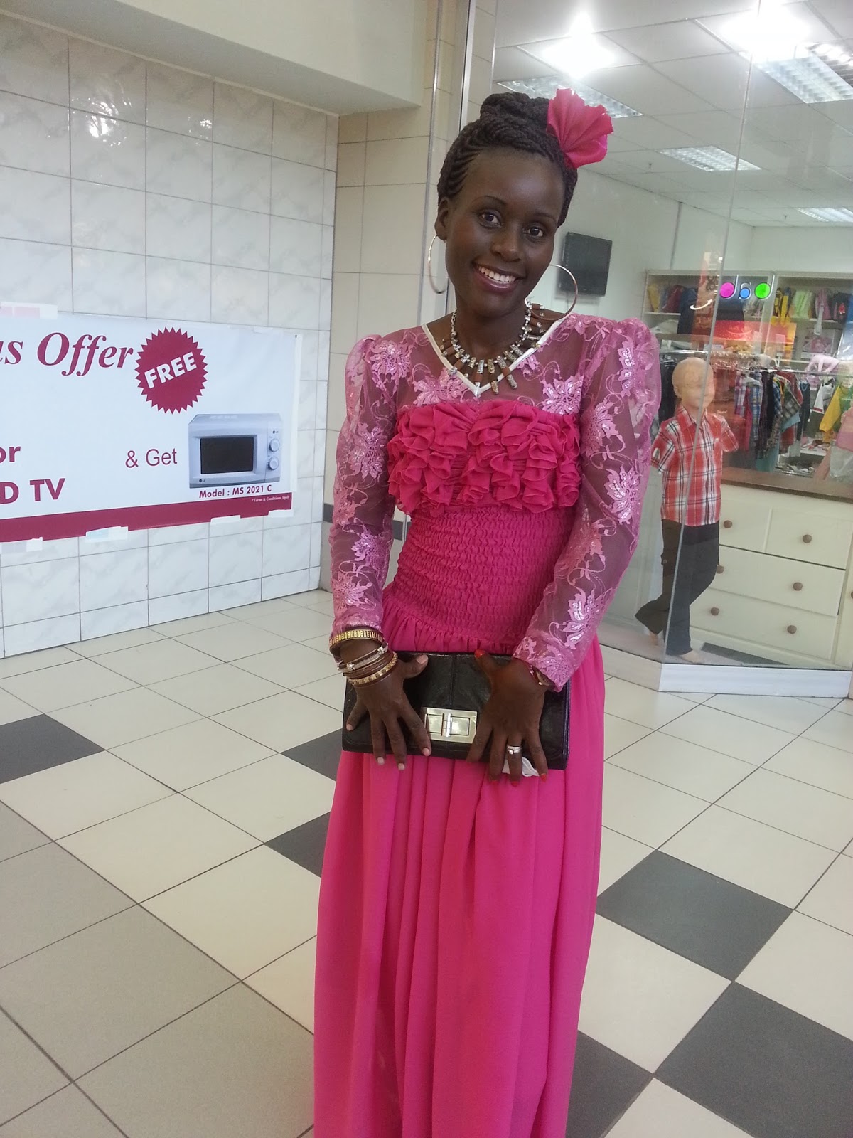 Mama JJ Fashion: HOT PINK IS A NICE COLOUR JAMANI.LOOK BEAUTIFUL NA MAMA JJ