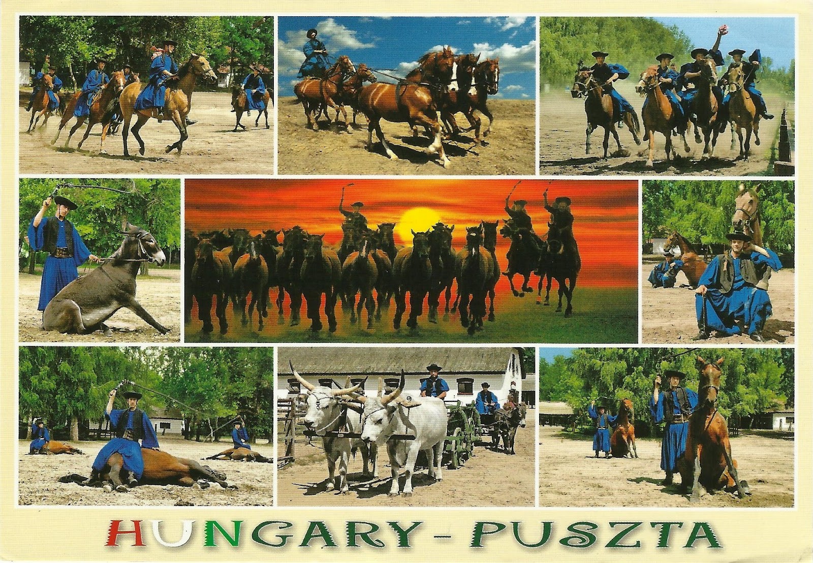 MY UNESCO WHS POSTCARDS COLLECTION: HUNGARY - Hortobágy National Park ...