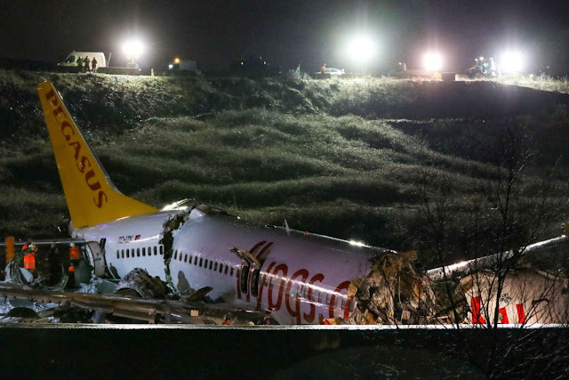 SAUDI IQAMA HELPER: FLIGHT SLIPPED OFF THE RUNWAY THE PASSENGERS ...