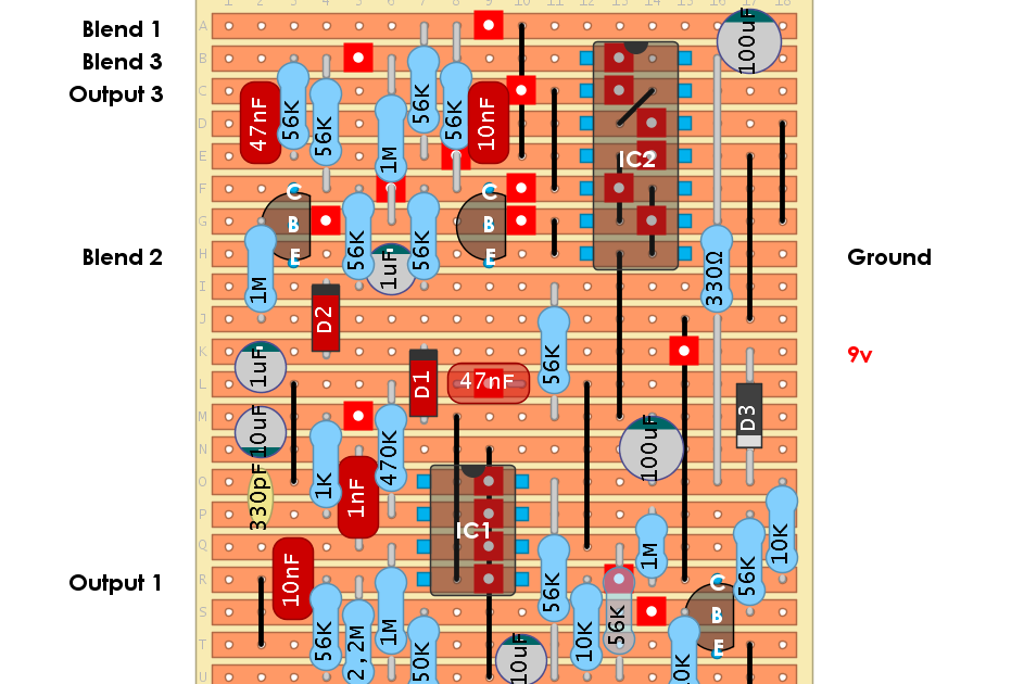 Dirtbox Layouts: MXR Blue Box