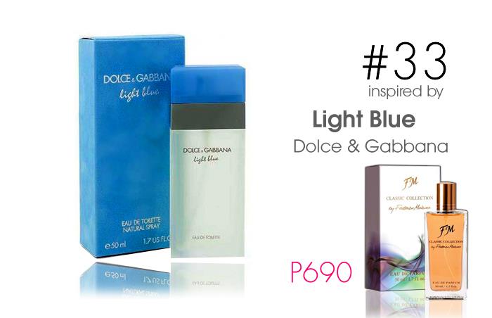 FM Perfume | FM 33 Inspired by Light Blue | FM Perfume