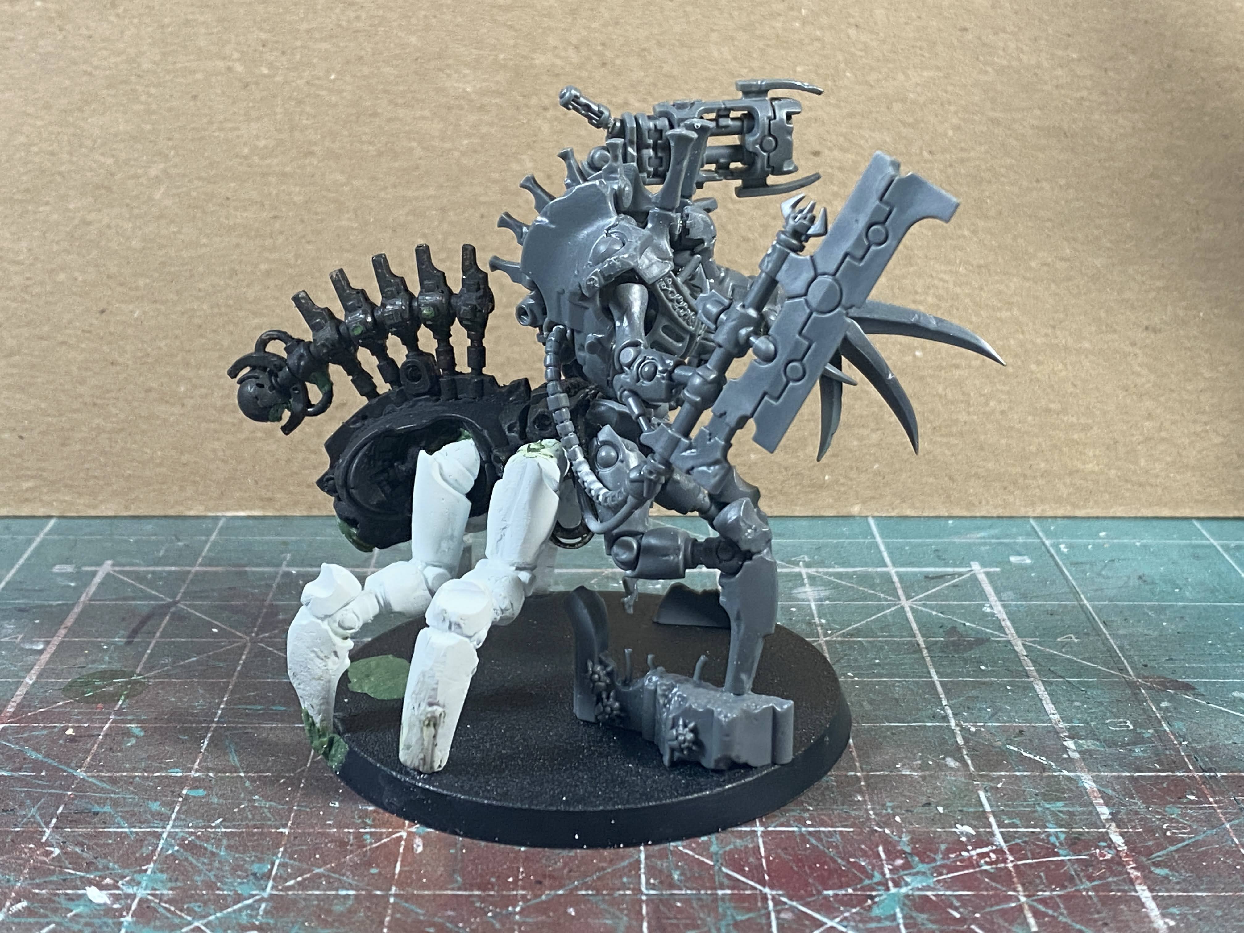 [hobby] 40k - Skorpekh Destroyer Lord conversion
