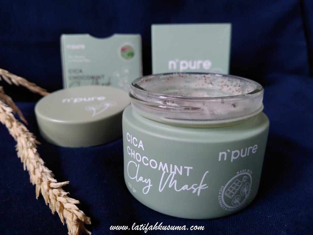 N’PURE Cica Chocomint Clay Mask, Teman Me Time Terbaik