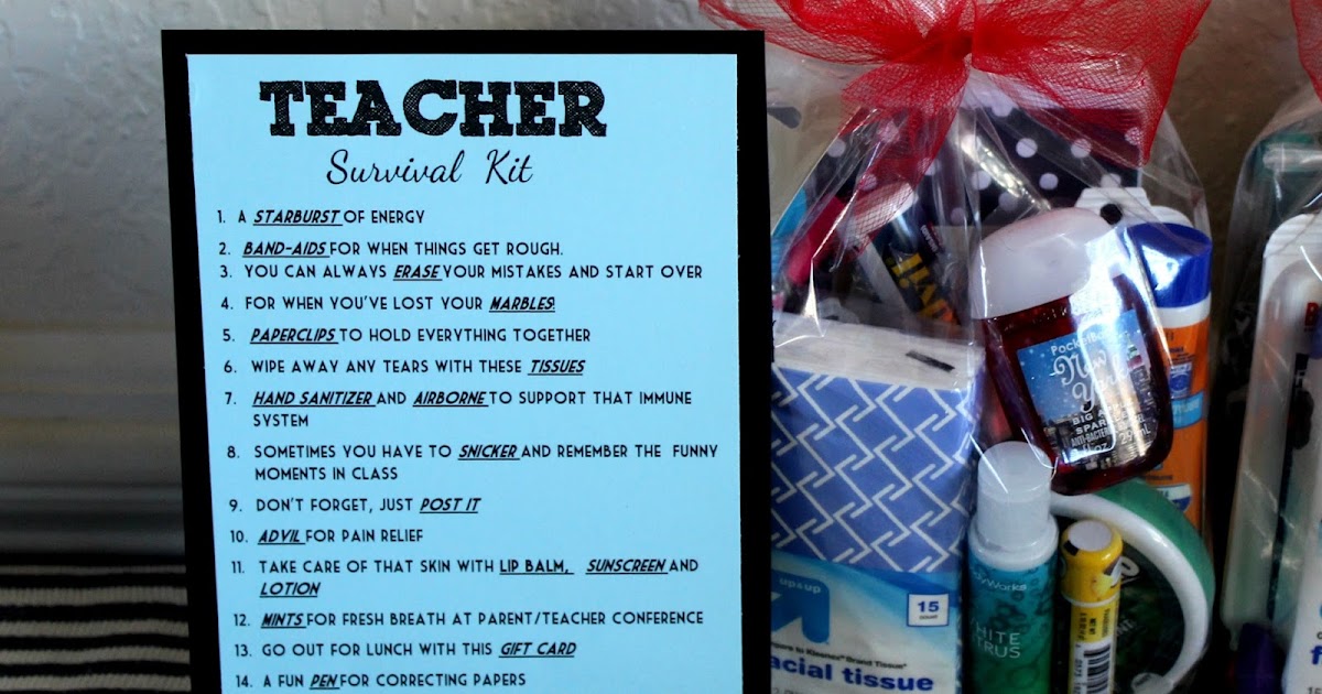 Teacher Survival Kit