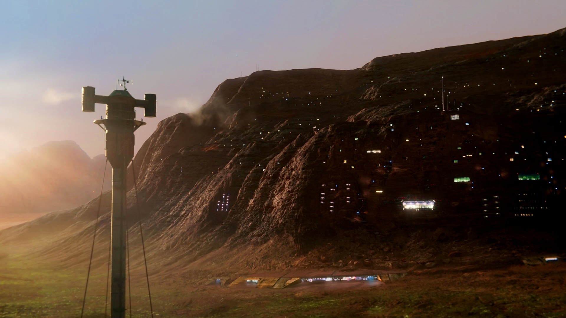 Martian colonies in season 4 of The Expanse | human Mars