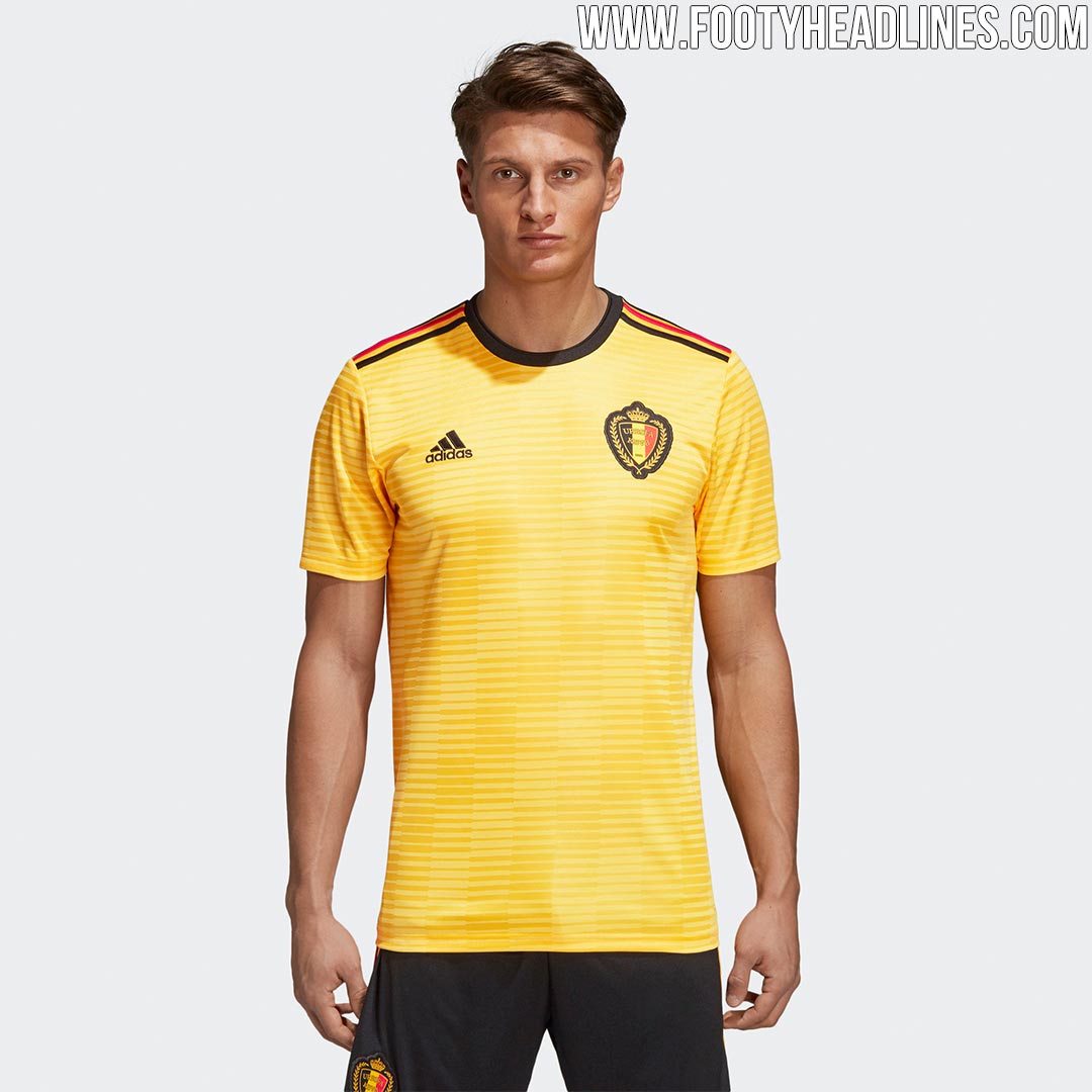 Belgium 2018 World Cup Away Kit Released - Footy Headlines