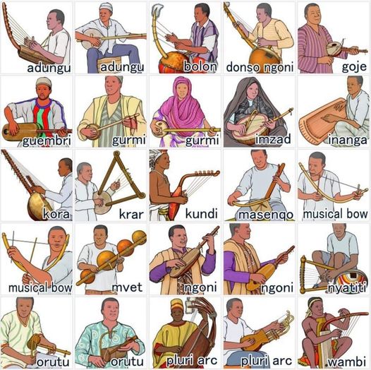 Michel's perspective: African string instruments