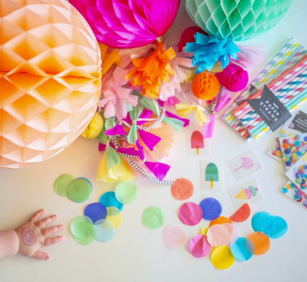 honey and fizz: Party Inspo - Colour + Confetti!