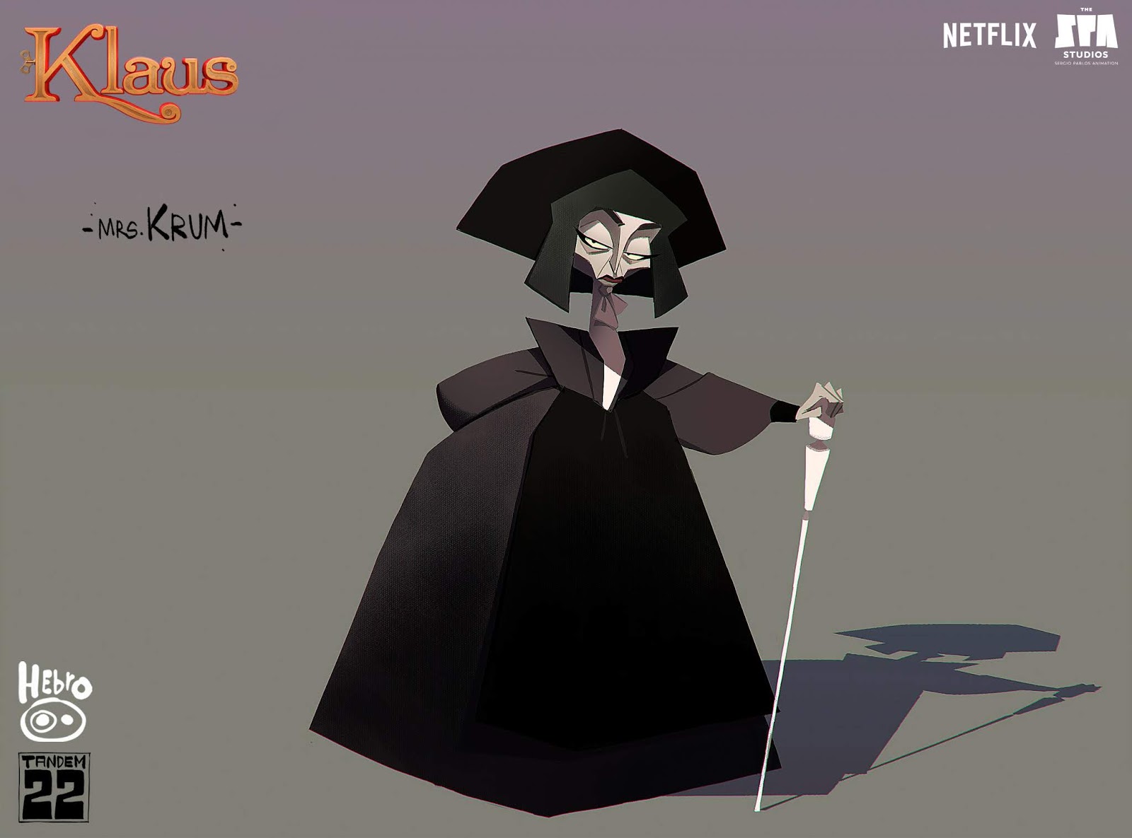 Living Lines Library: Klaus (2019) - Character Design