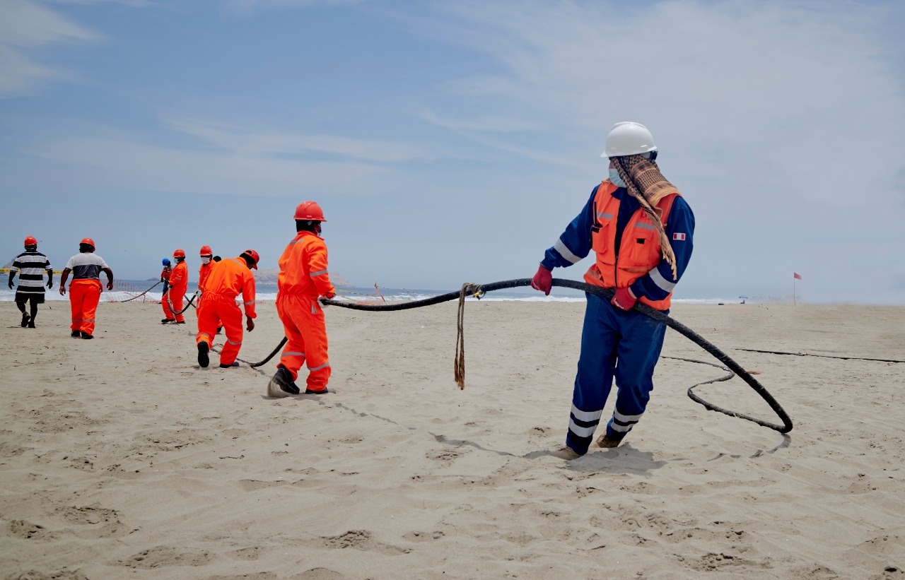 Después de casi 20 años, un nuevo cable submarino llega al Perú Después de casi 20 años, un nuevo cable submarino llega al Perú