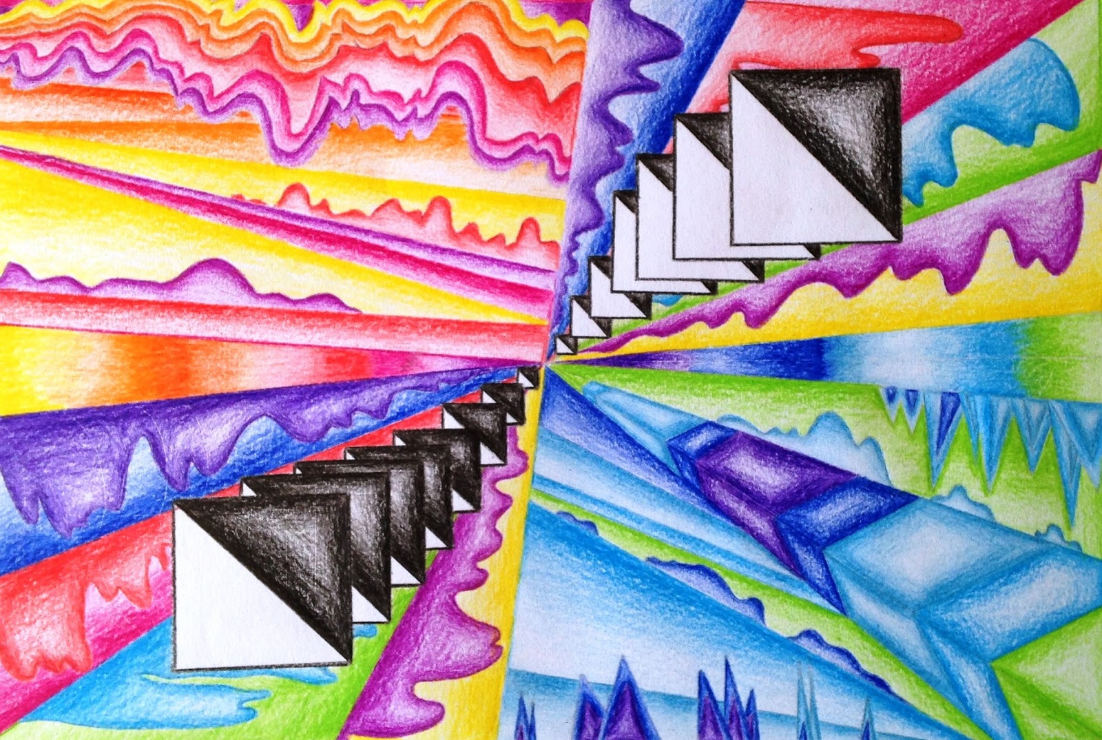 Ponto de Vista: Composição Visual Abstrata