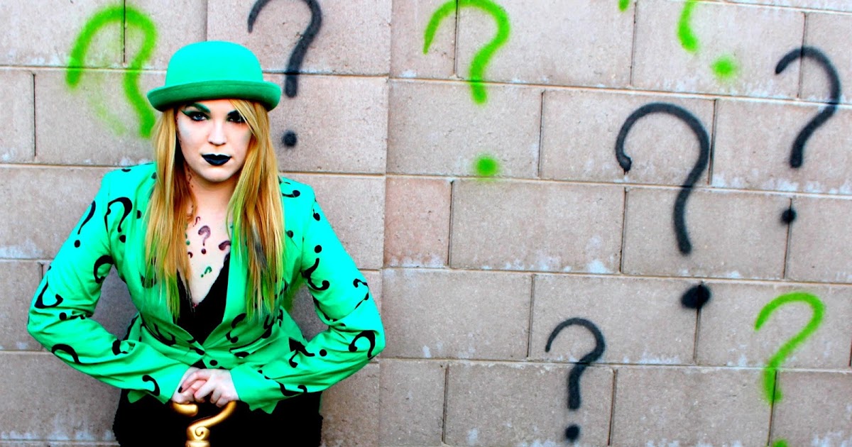 Diaries of a Sunflower: The Riddler Photo Shoot