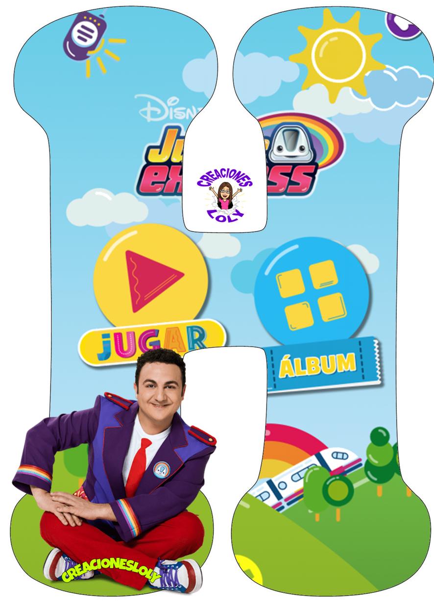 Creaciones Loly: Letras Abecedario de Junior Espress