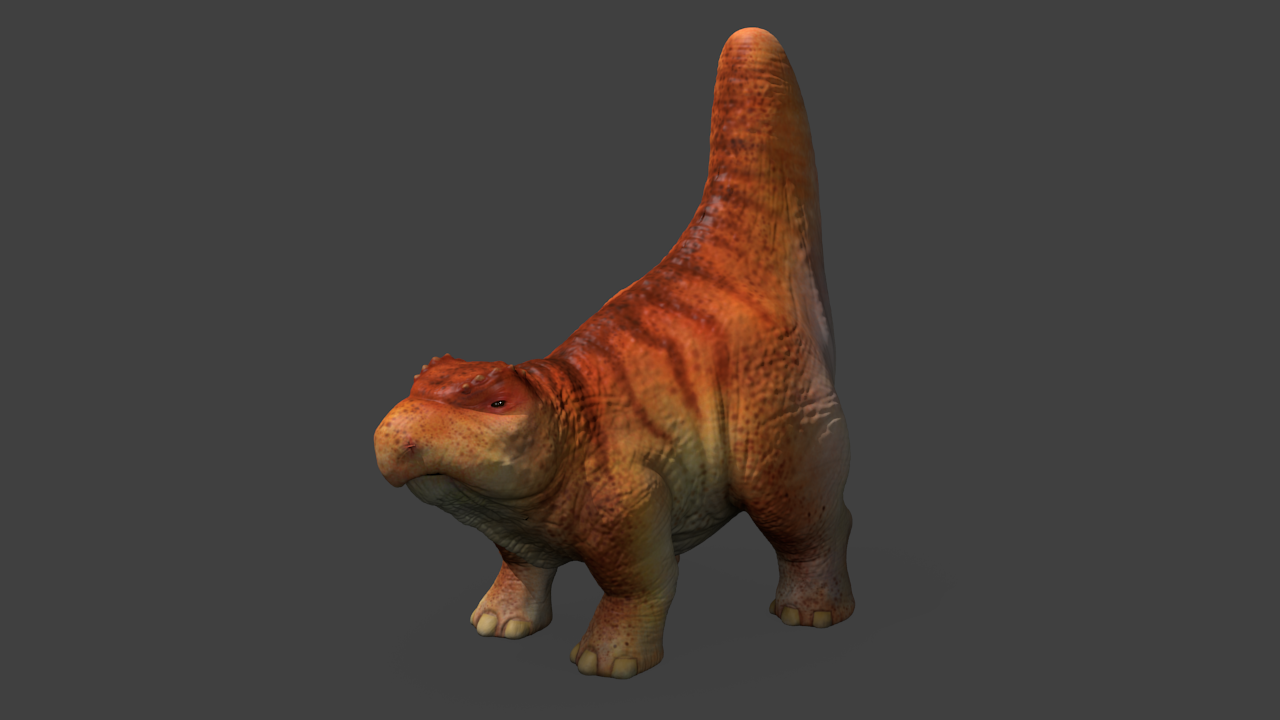 Arran Hughes's 3D blog: Alien/dinosaur creature.