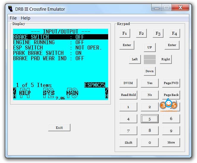 2005 Chrysler Crossfire ABS Bleeding with DBR III emulator - Auto ...