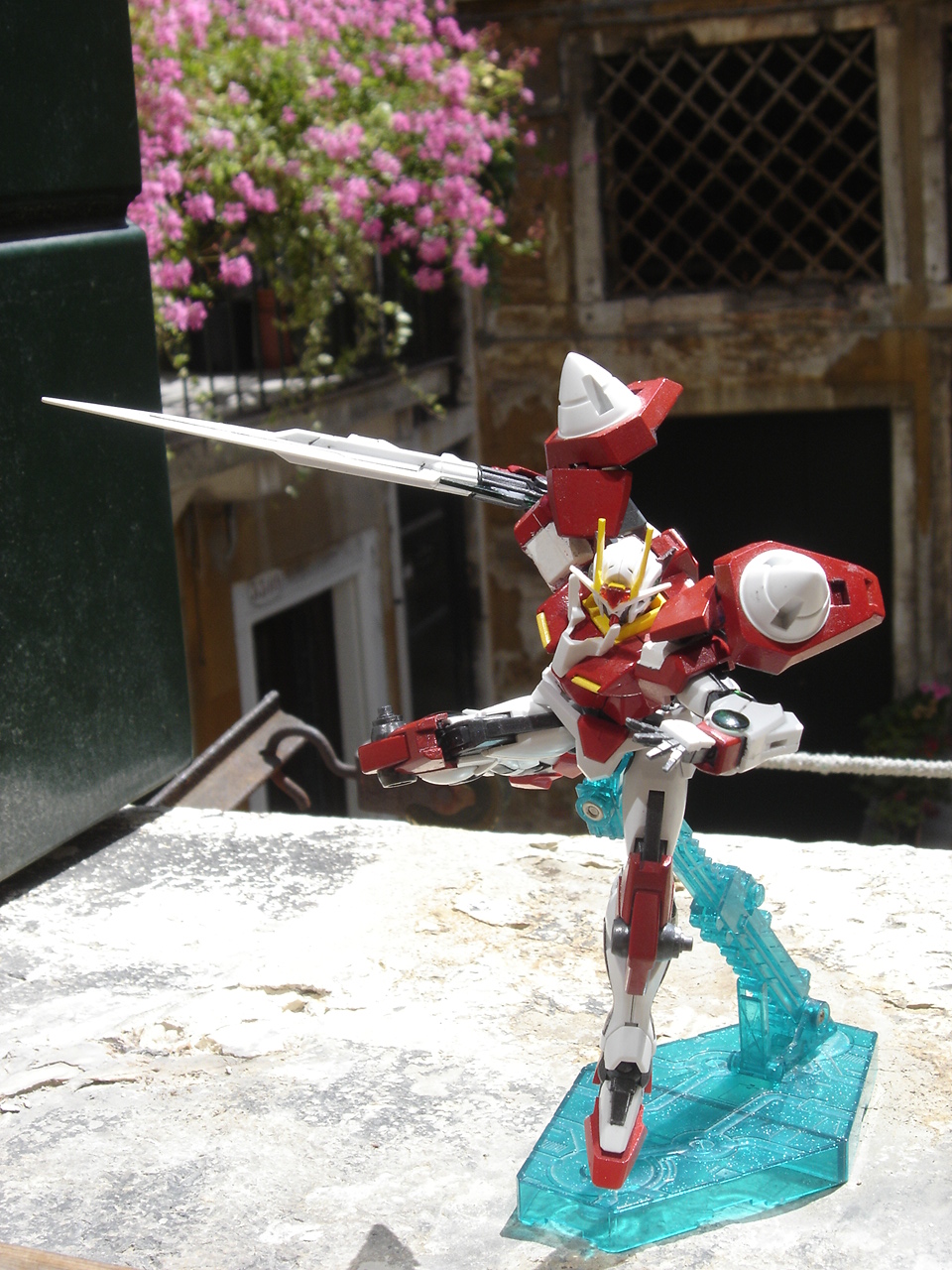 Lightning Ace's gundams: 00 GUNDAM 7 SWORD/G HG 1/144 posings with GN ...