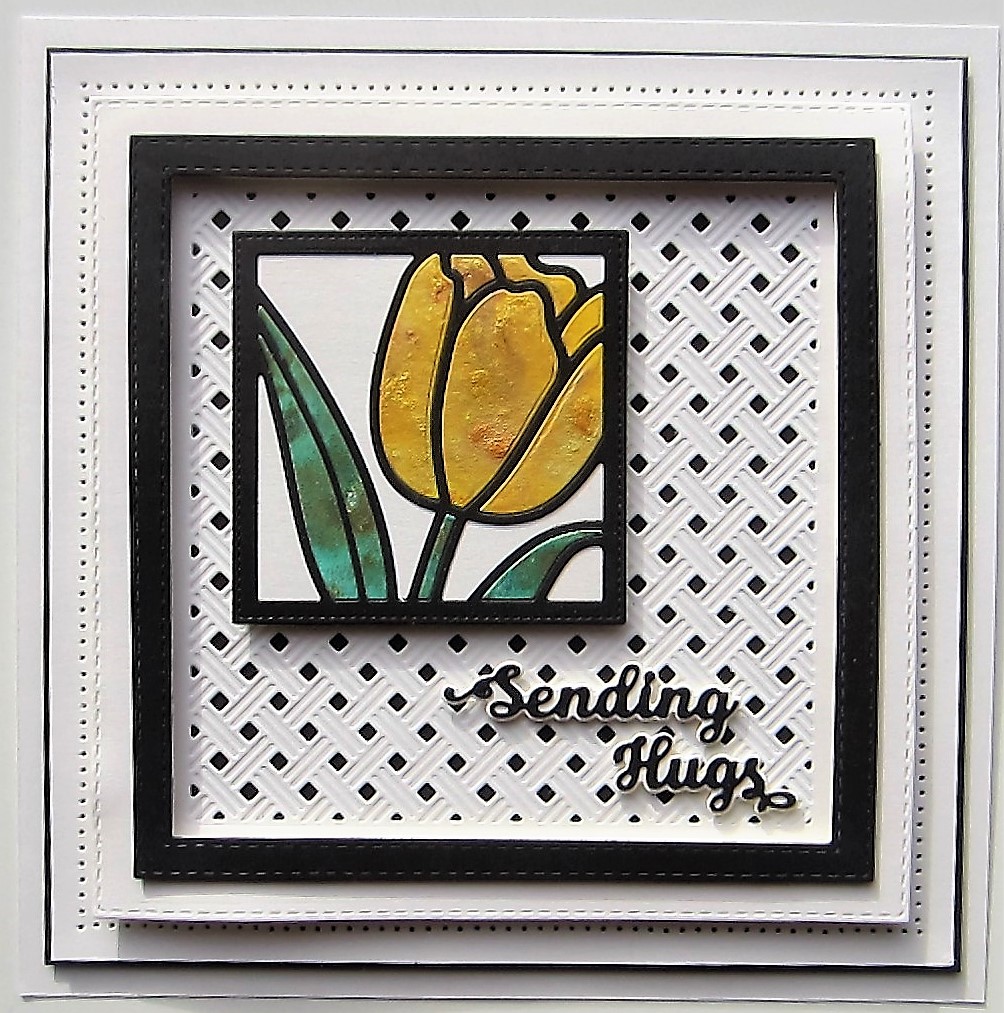 PartiCraft (Participate In Craft): Paper Pieced Tulip Card