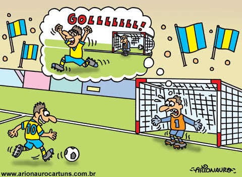 ARIONAURO CARTUNS - Blog do Cartunista Arionauro: Charge Futebol