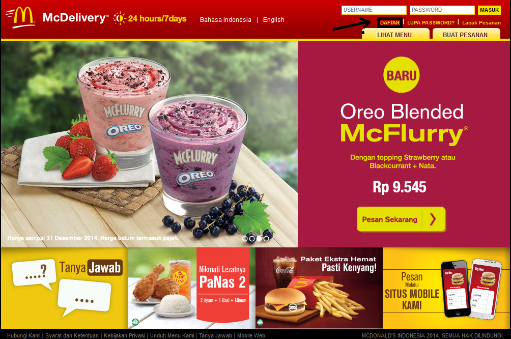Cara Pesan Mcd Online | Rayana Tech