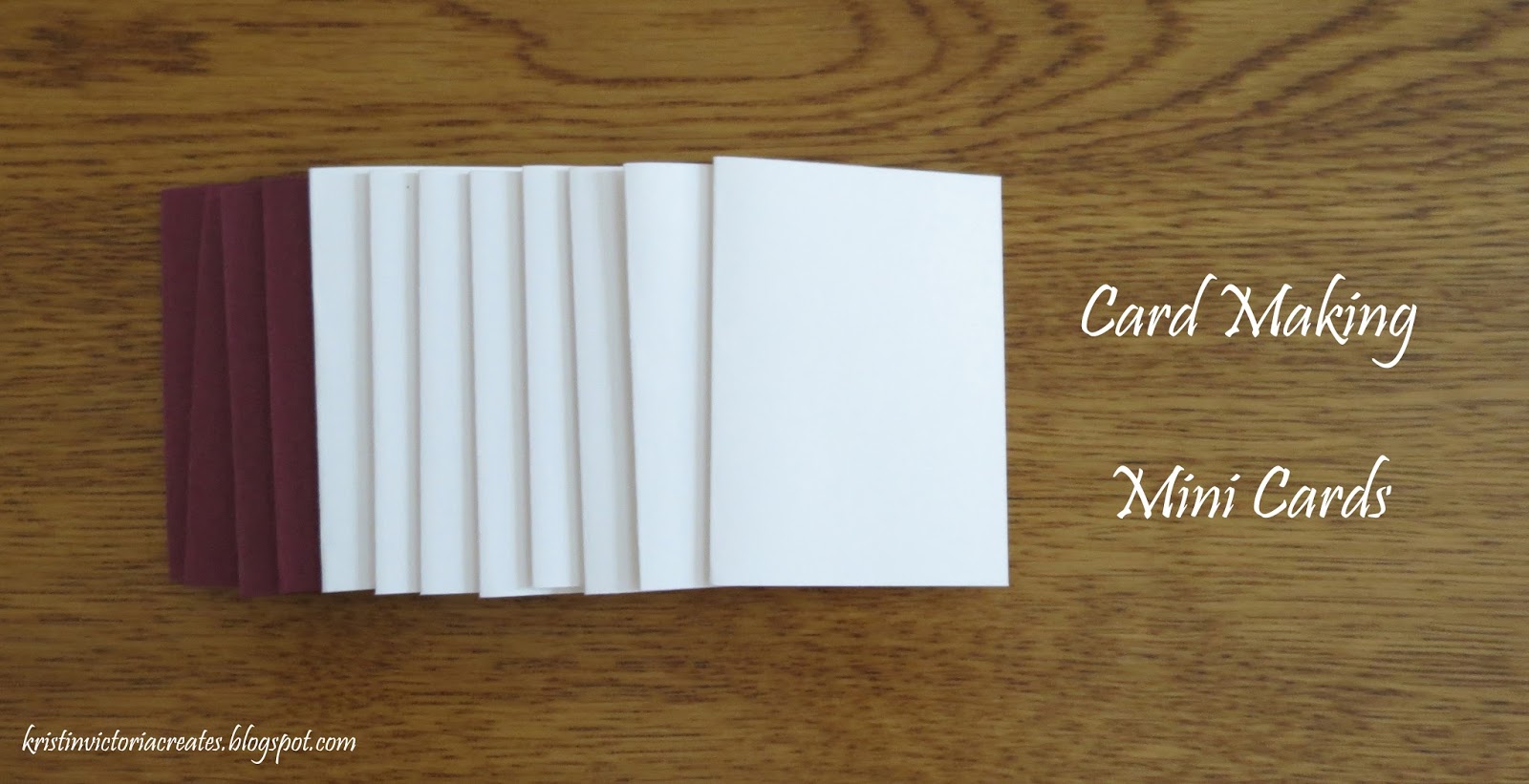 Card Making: Mini Cards