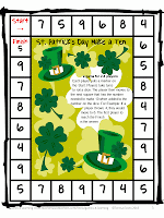 Fun Games 4 Learning: St. Patrick's Day Math Freebies