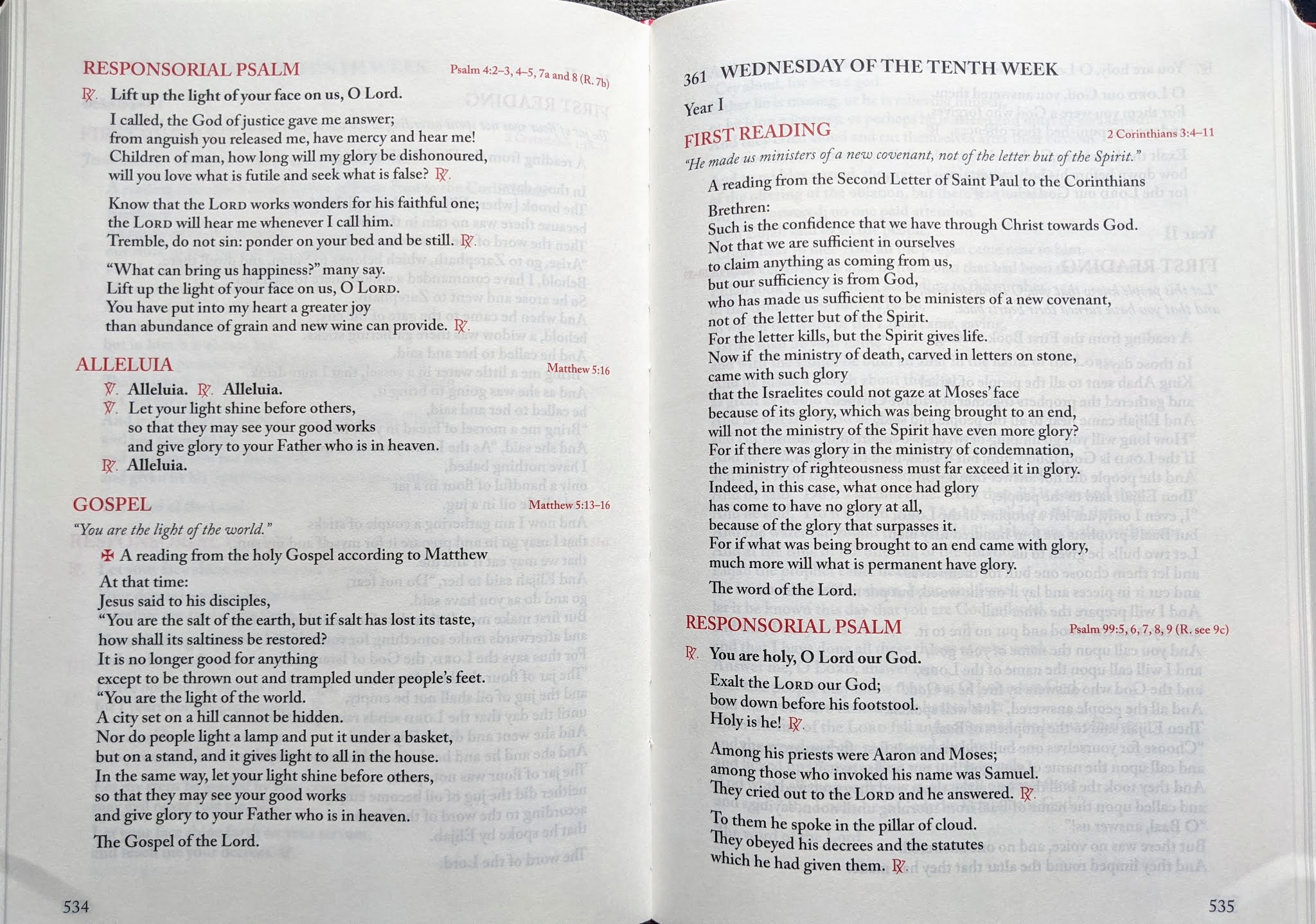New Liturgical Movement: A Look at the English Standard Version ...