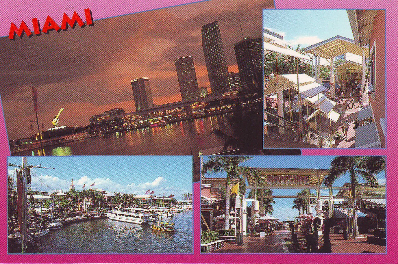 " SITIOS QUE HEMOS VISITADO ": 1995 - Miami - Orlando . Walt - Disney