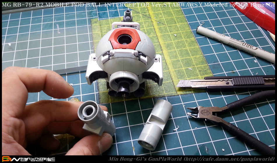 GUNDAM GUY: MG RB-78-R2 Mobile Pod Ball Interceptor Ver. Star Wars ...