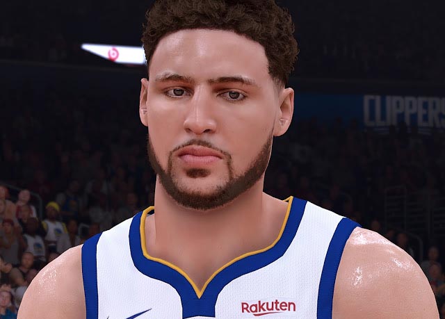 Klay Thompson Cyberface By xia1996 [FOR 2K19]