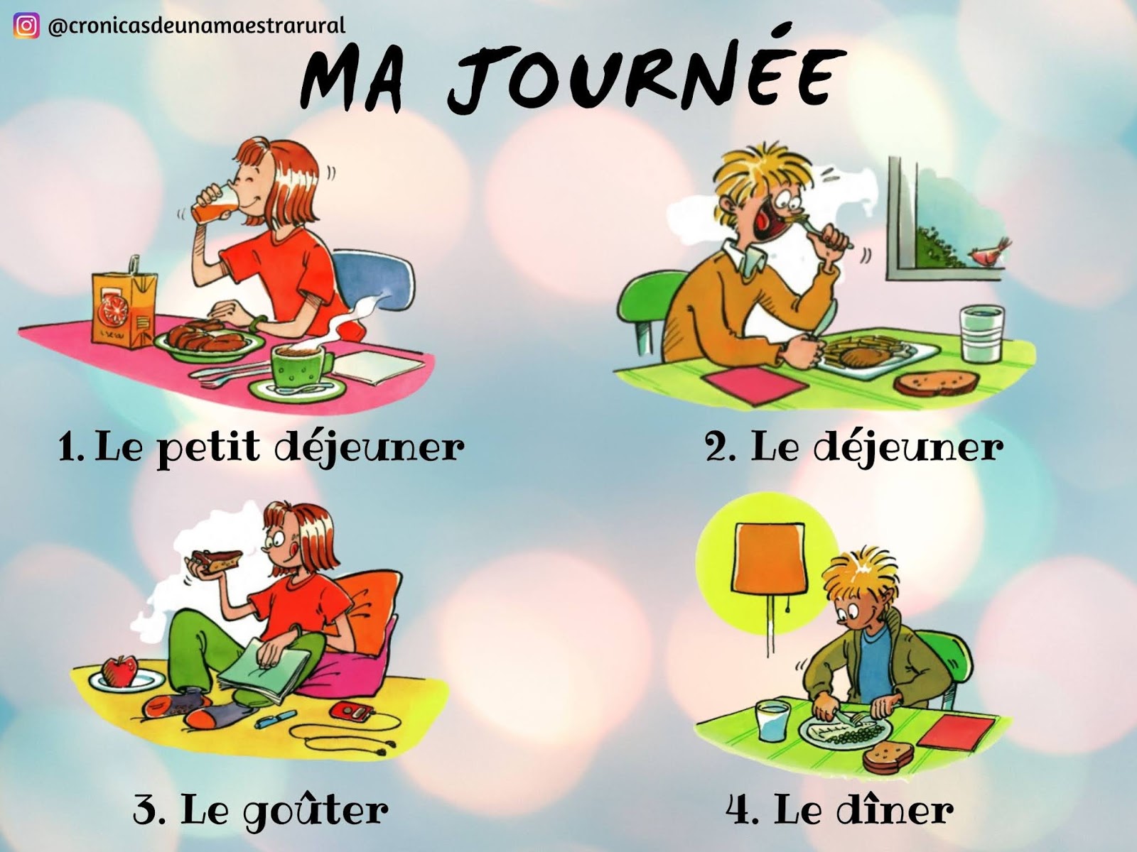 Crónicas de una Maestra Rural: MA JOURNÉE