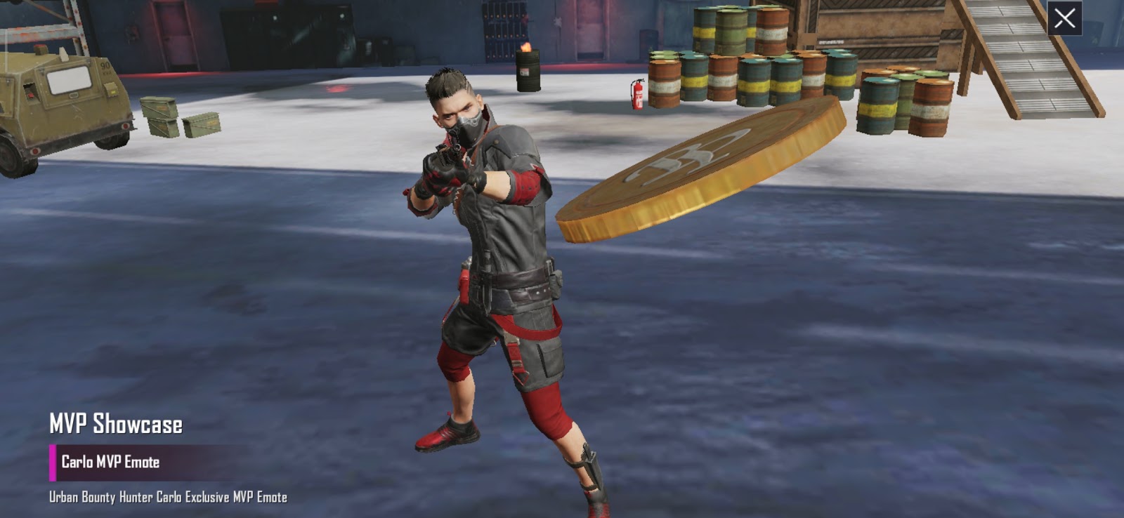 CARLO CHARACTER FOR FREE IN PUBG MOBILE