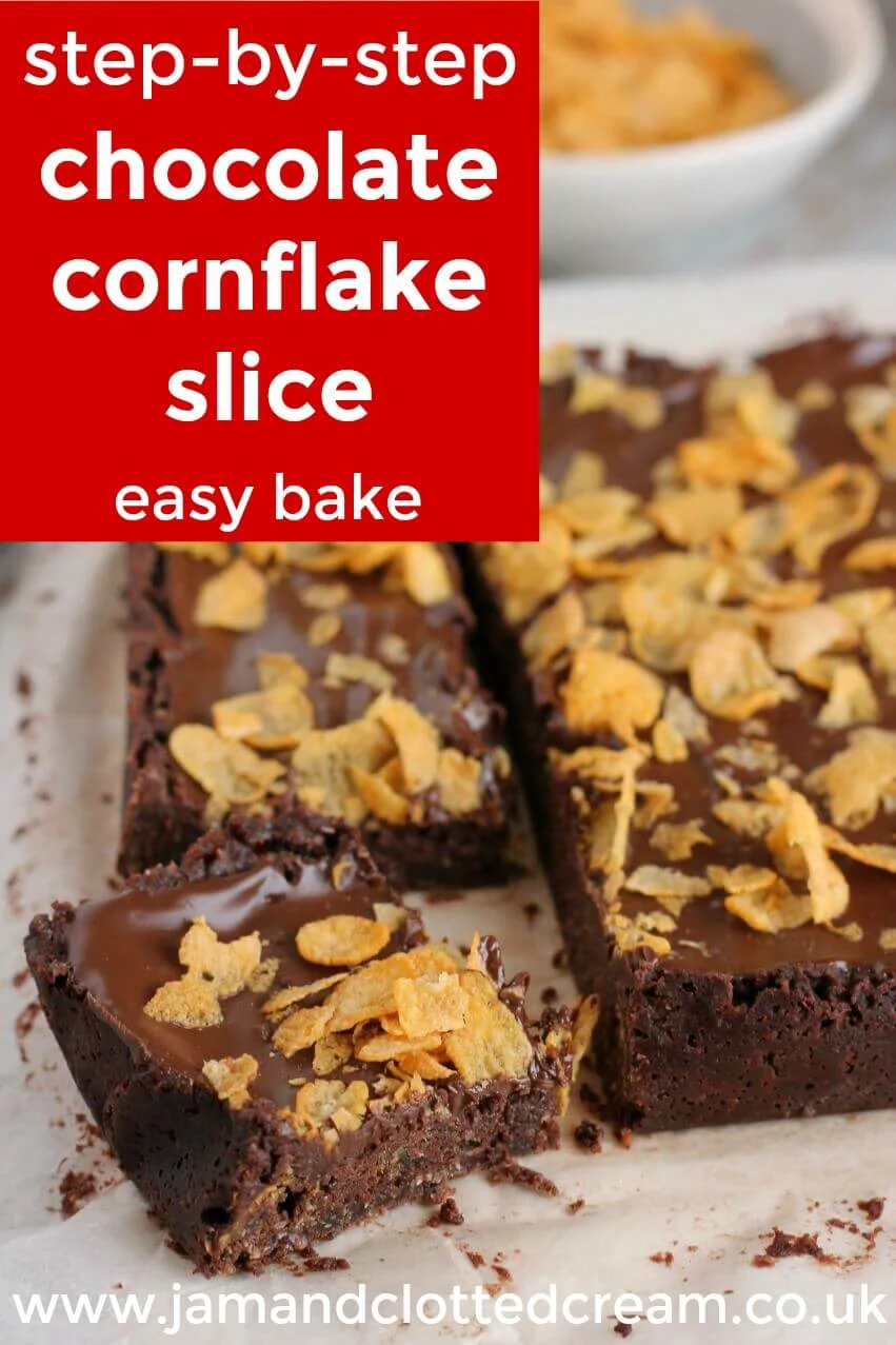 Chocolate Cornflake Slices - A Cornish Food Blog | Jam and Clotted Cream