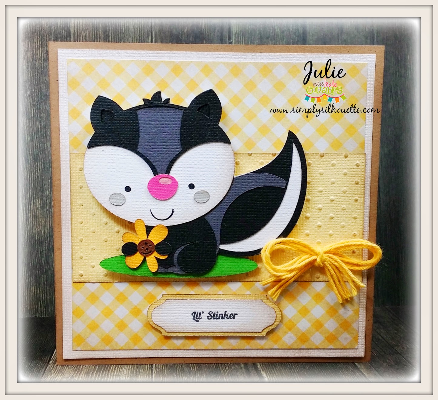 Simply Silhouette: Lil' Stinker...